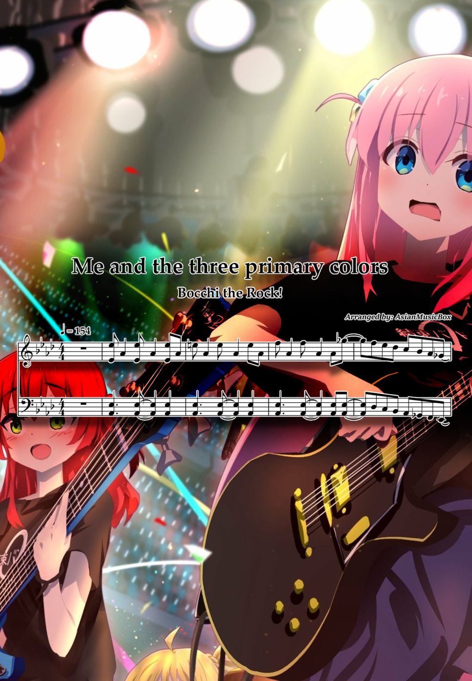 Bocchi the Rock! / Kessoku Band - 'Me and the three primary colors ...