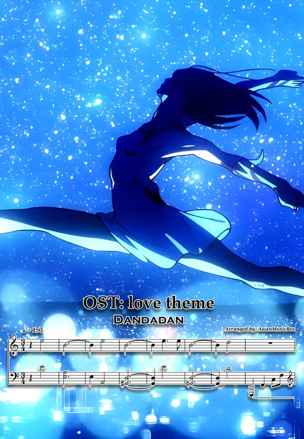 Kensuke Ushio (Agraph) - love theme (Dandadan EP 7 OST) Bản nhạc by AsianMusicBox