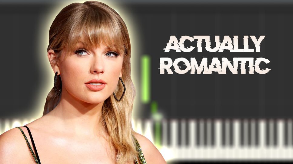 Taylor Swift - Actually Romantic Sheet Music