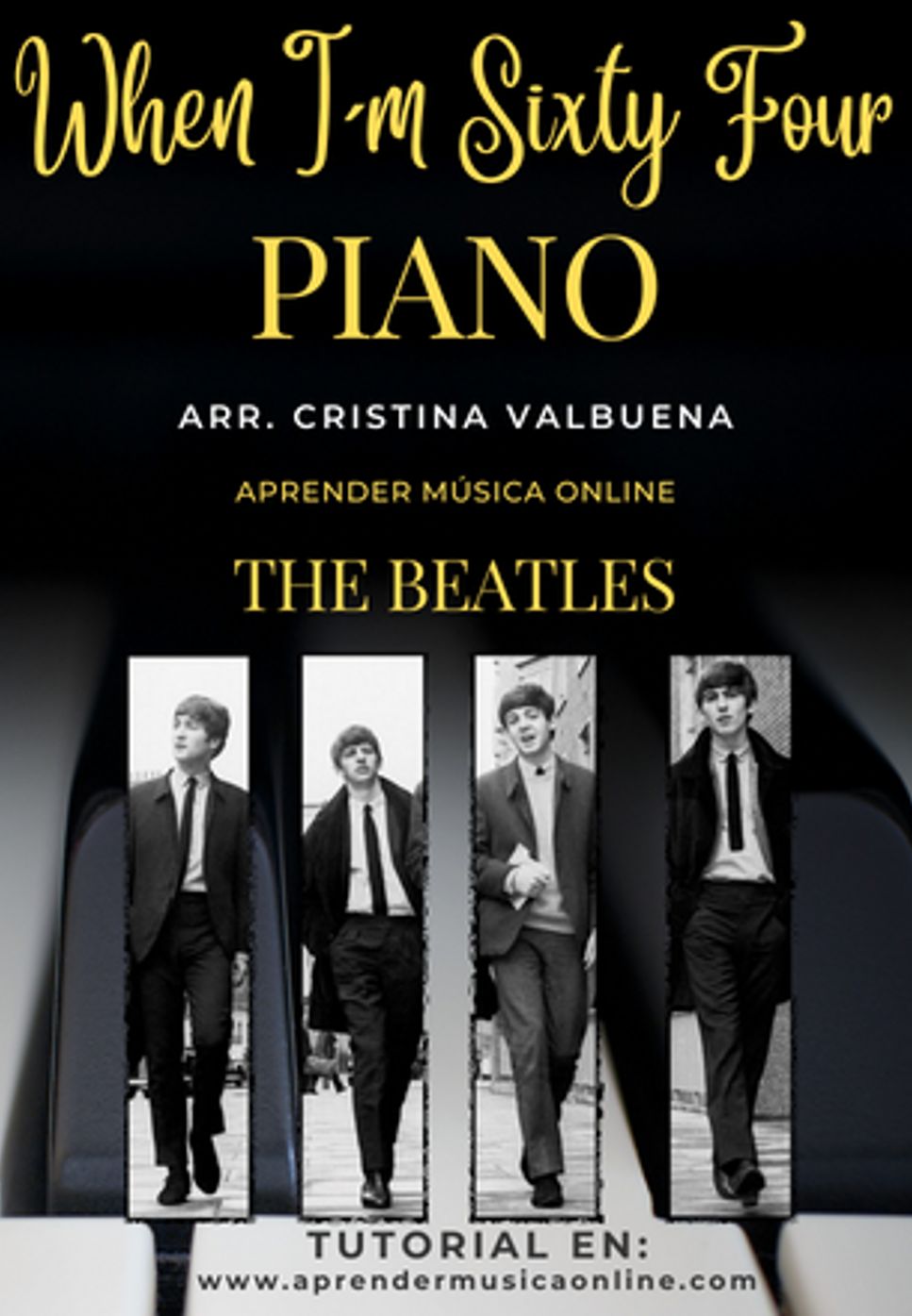 The Beatles - When I´m Sixty Four 악보 by Cristina Valbuena