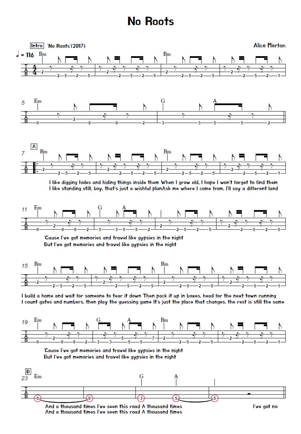 Alice Merton - No Roots Sheets by 김미(Kimme)