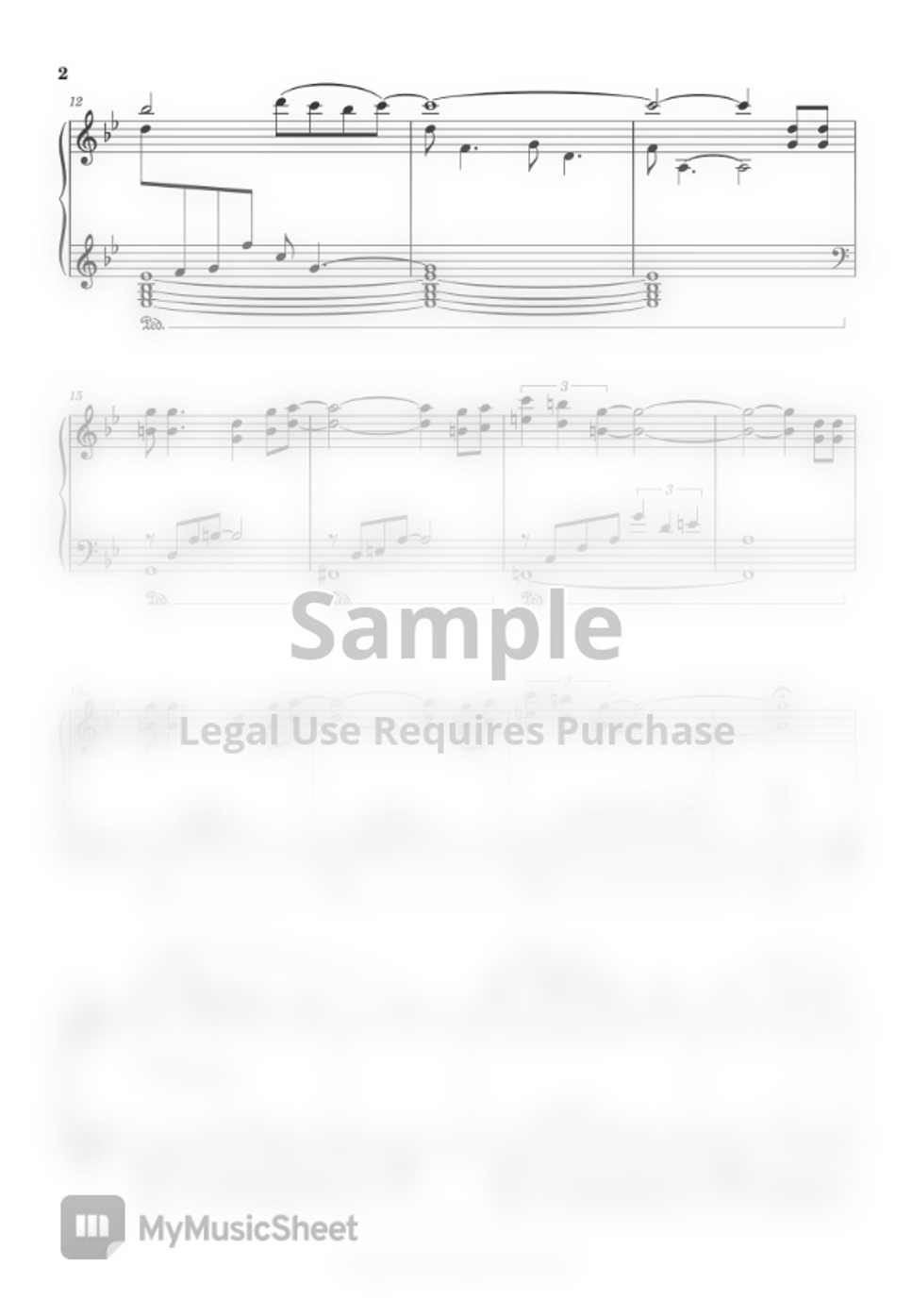 One Piece - Mother Sea Partitura by Adam Ambrosini