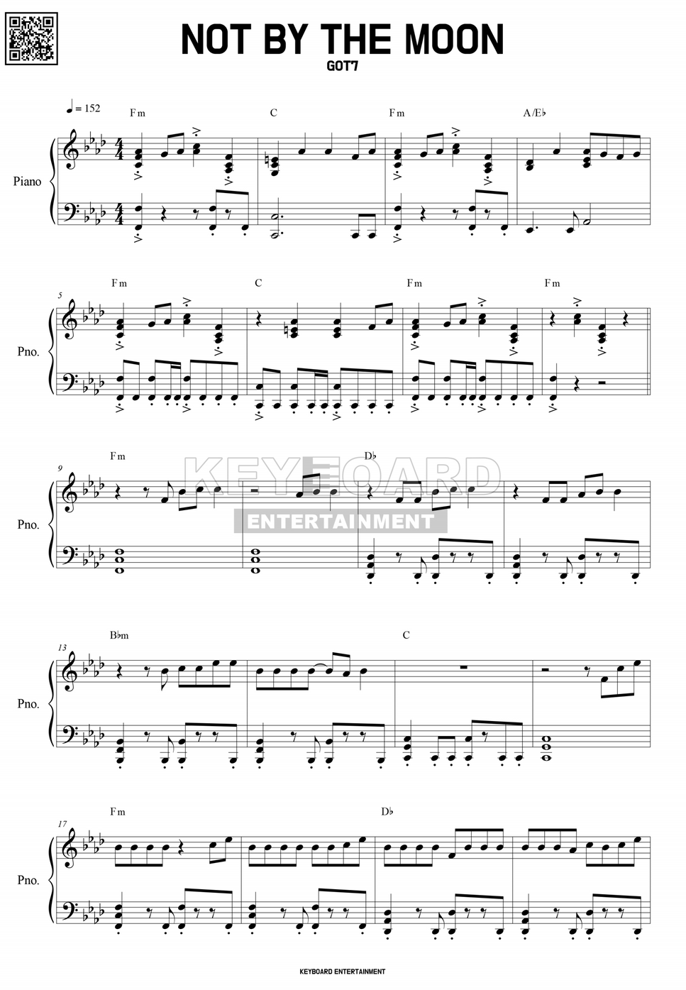GOT7 (갓세븐) - NOT BY THE MOON (낫 바이 더 문) by KEYBOARD ENTERTAINMENT Nuty