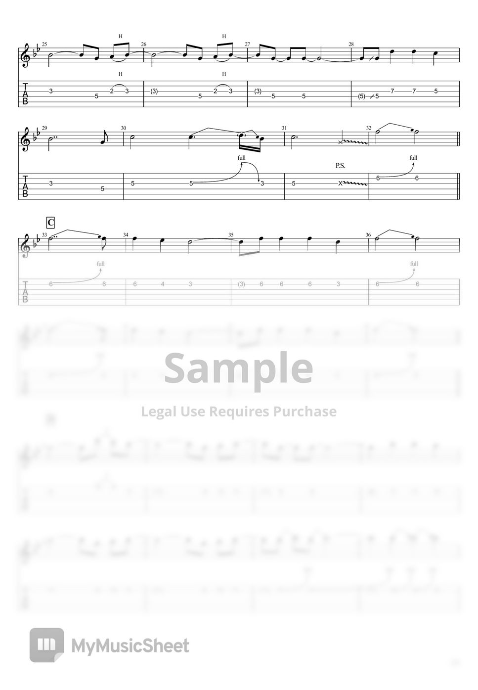 Linkin Park - What I've Done TAB by Kfir Ochaion