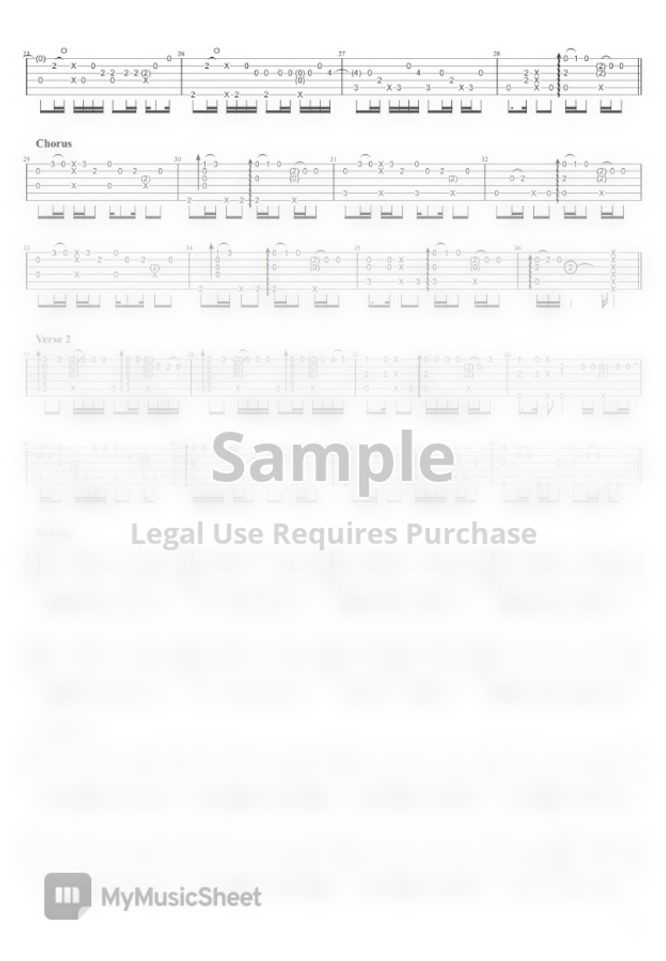 ROSÉ - Gone by Iqbal Gumilar Sheet